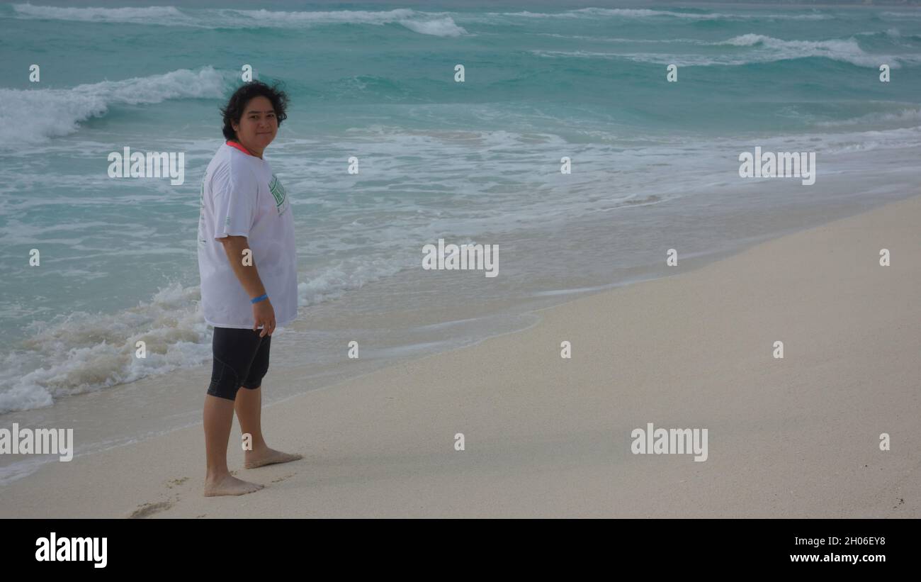 Playa delfines beach turquoise hi-res stock photography and images - Alamy