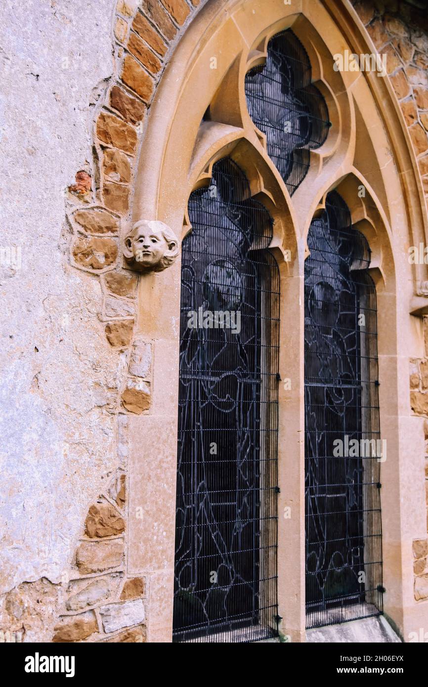 The Church of St. Mary the Virgin, Frensham, West Surrey, England, UK ...