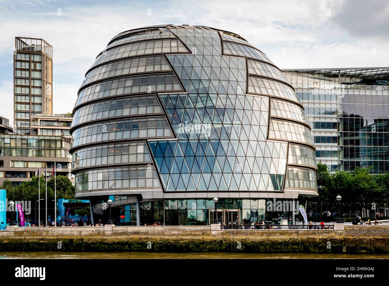 The London Assembly Building (City Hall), Southwark, London, UK Stock ...