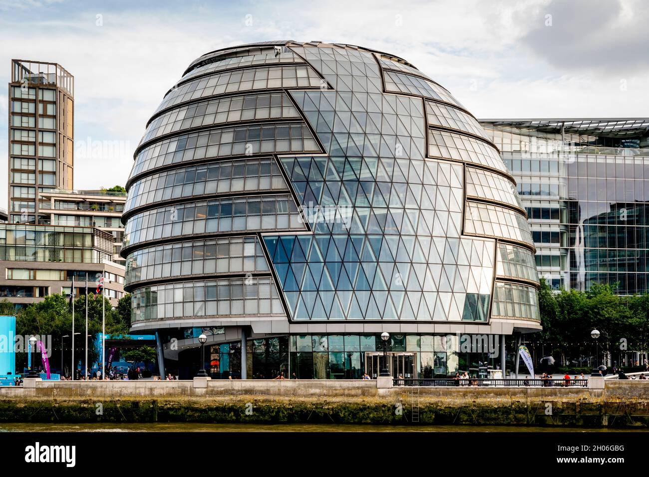 The London Assembly Building (City Hall), Southwark, London, UK Stock ...