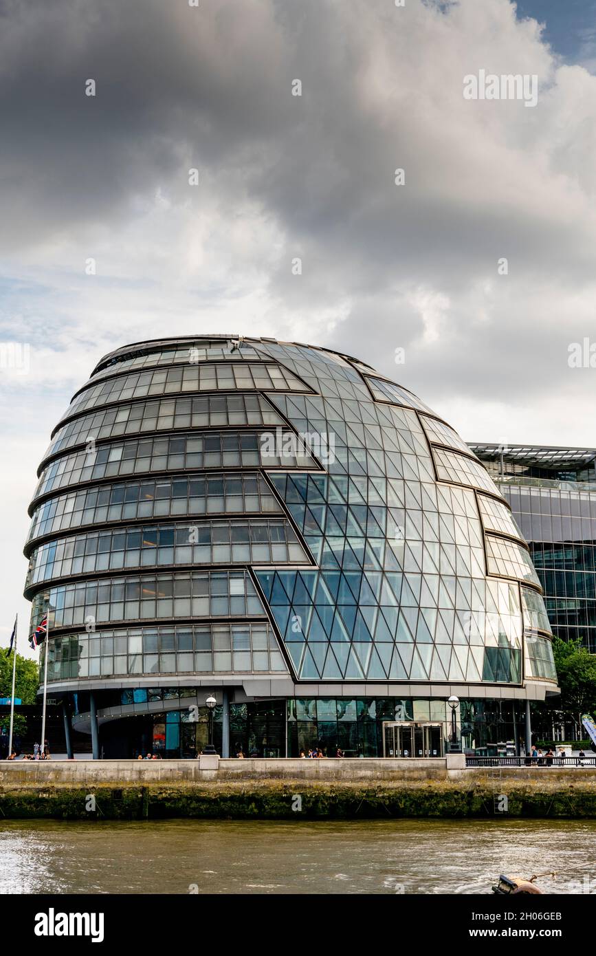 The London Assembly Building (City Hall), Southwark, London, UK Stock ...