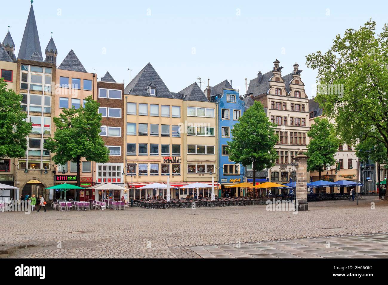 This is the historic center of Cologne - Alter Markt Square May 16 ...
