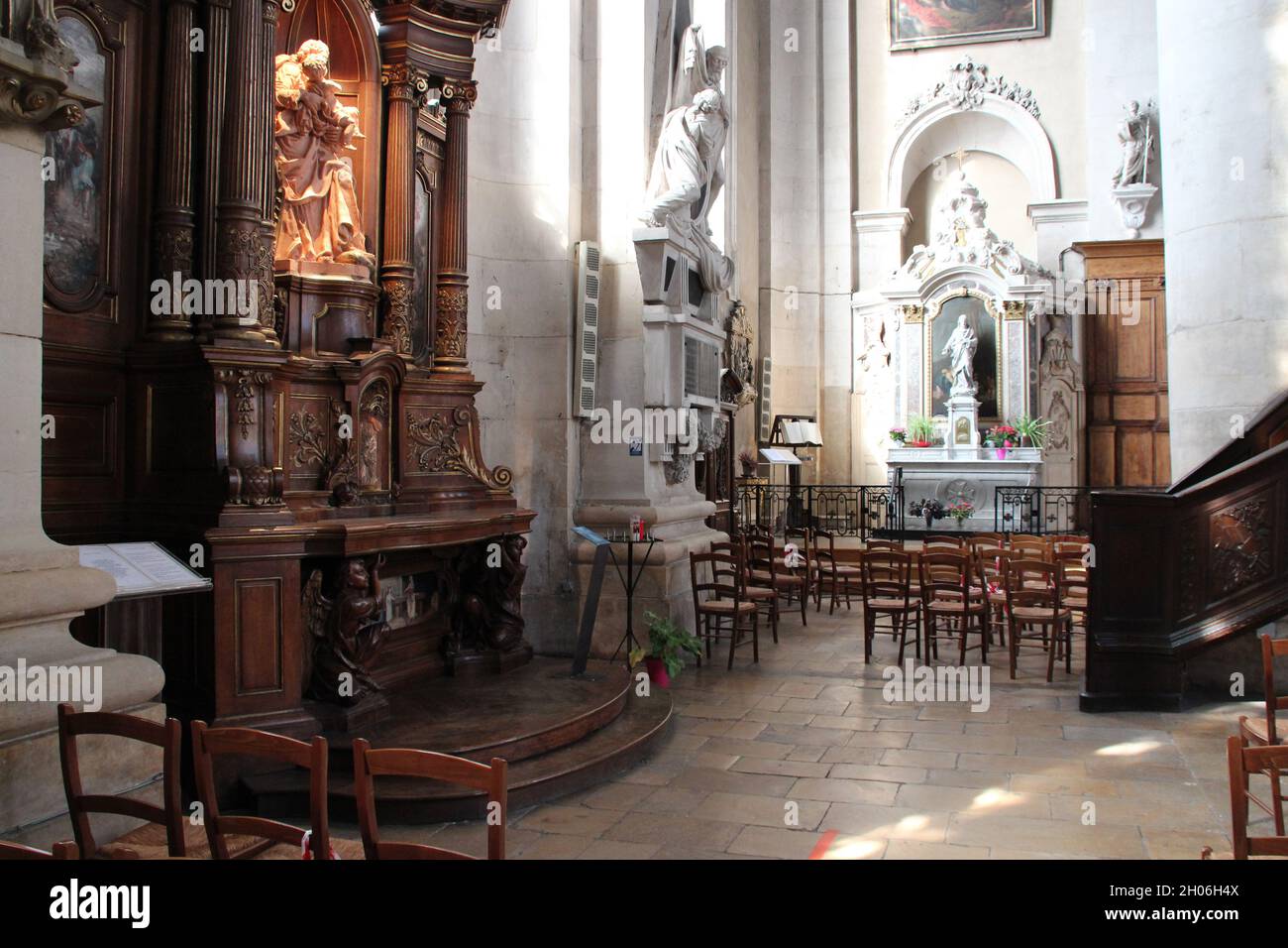 saint-sébastien church in nancy in lorraine (france Stock Photo - Alamy