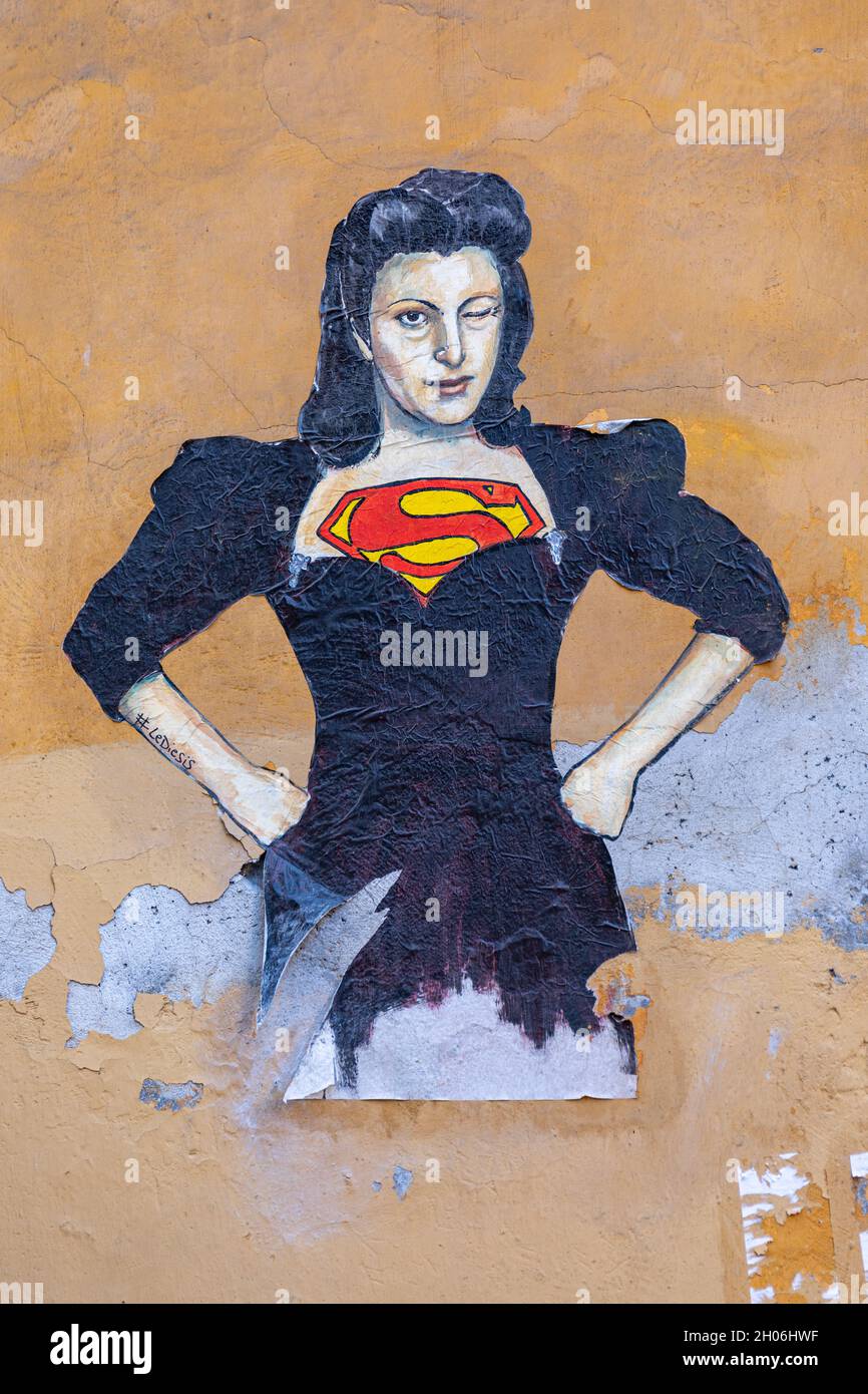 Paste up poster hi-res stock photography and images - Alamy