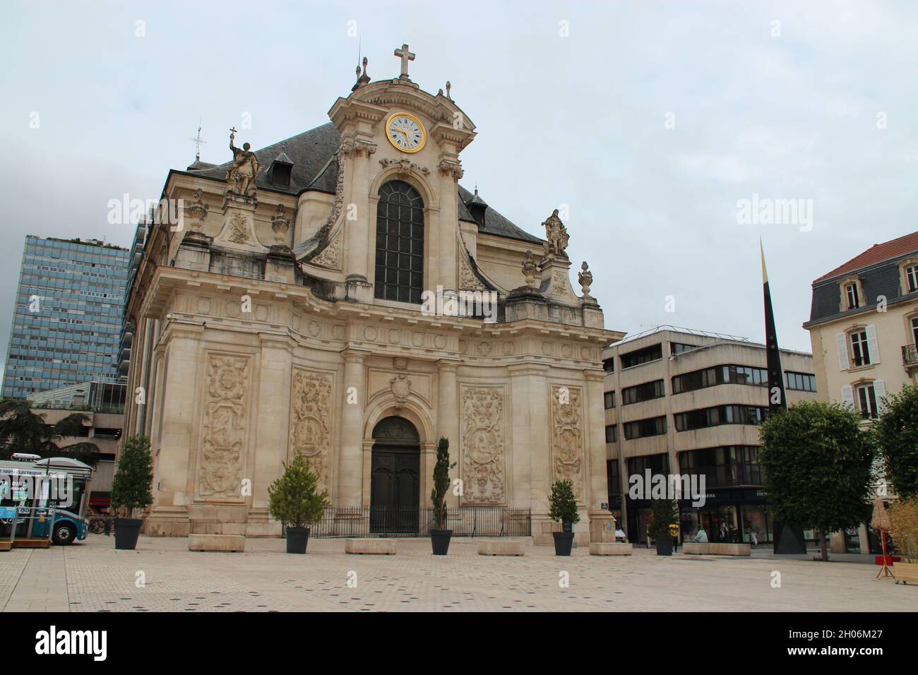 saint-sébastien church in nancy in lorraine (france Stock Photo - Alamy