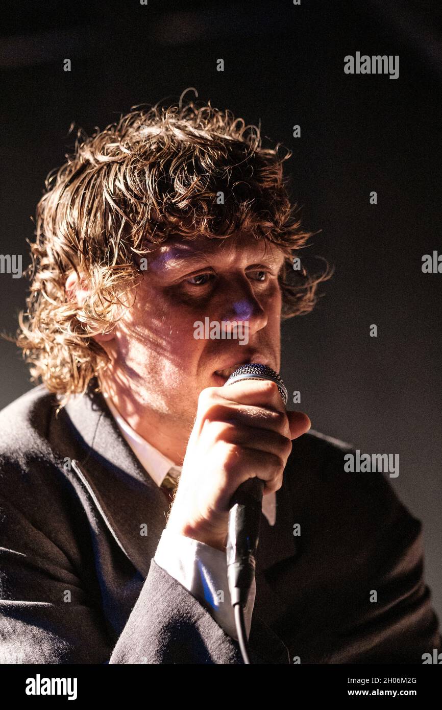 Copenhagen, Denmark. 08th, October 2021. The Danish singer and ...