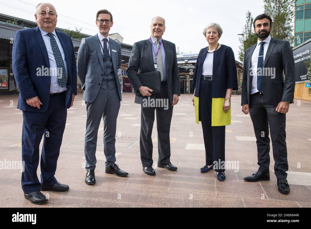 Maidenhead, UK. 11th October, 2021. Theresa May, Conservative MP for ...