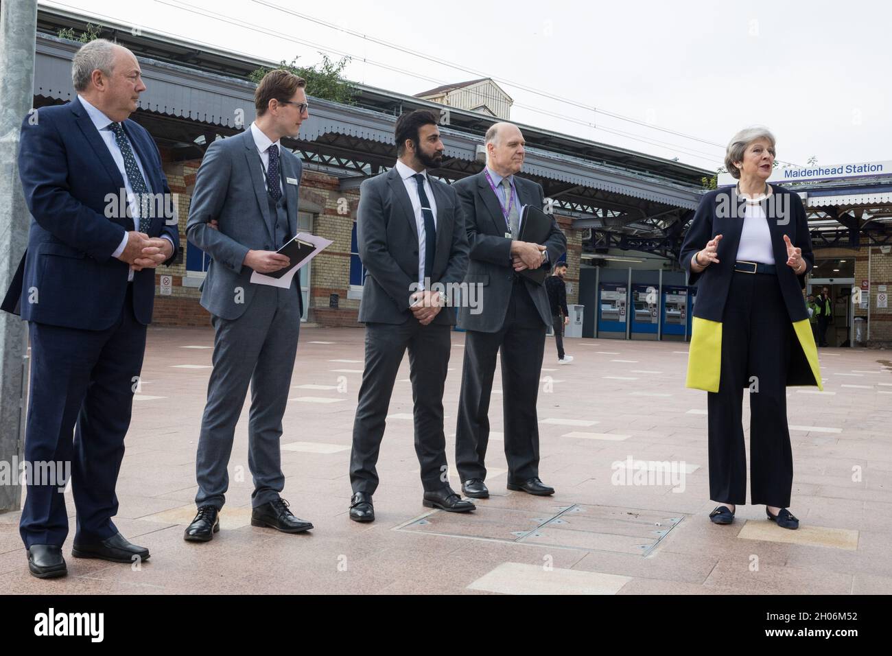 Maidenhead, UK. 11th October, 2021. Theresa May, Conservative MP for ...