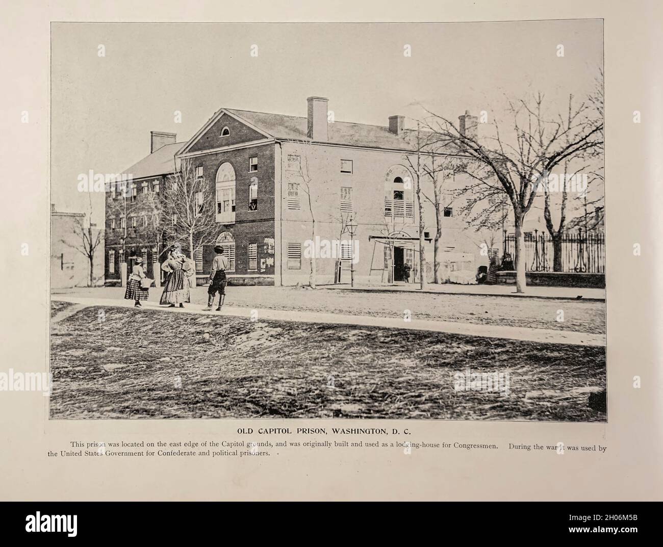Old Capitol Prison, Washington DC from The American Civil War book and ...