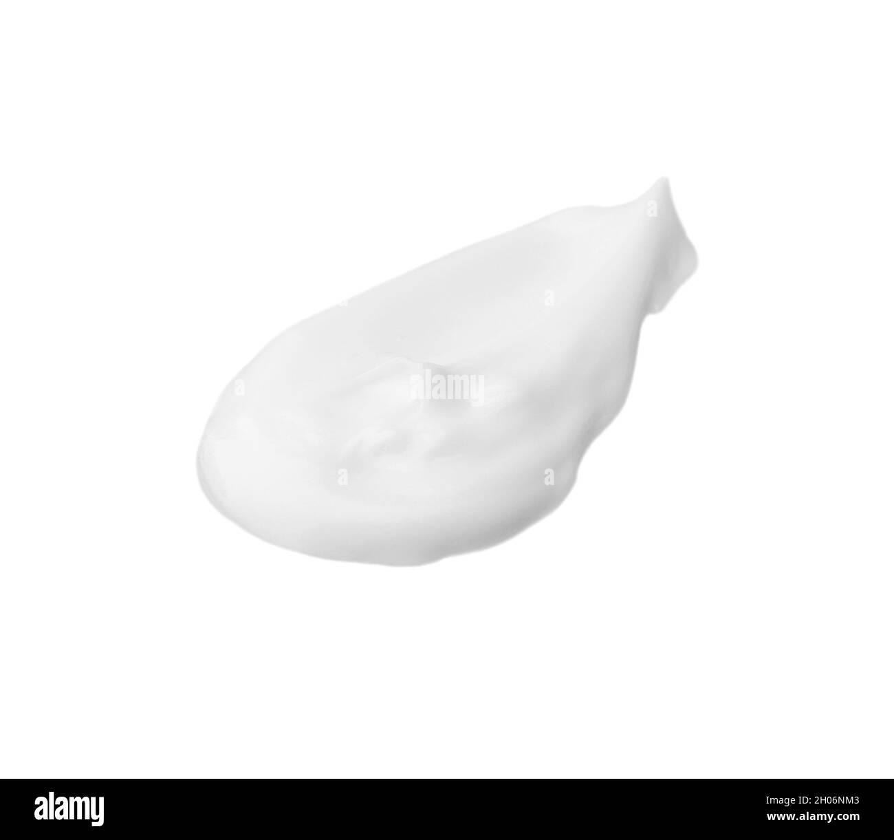 Sample of natural body cream on white background Stock Photo - Alamy