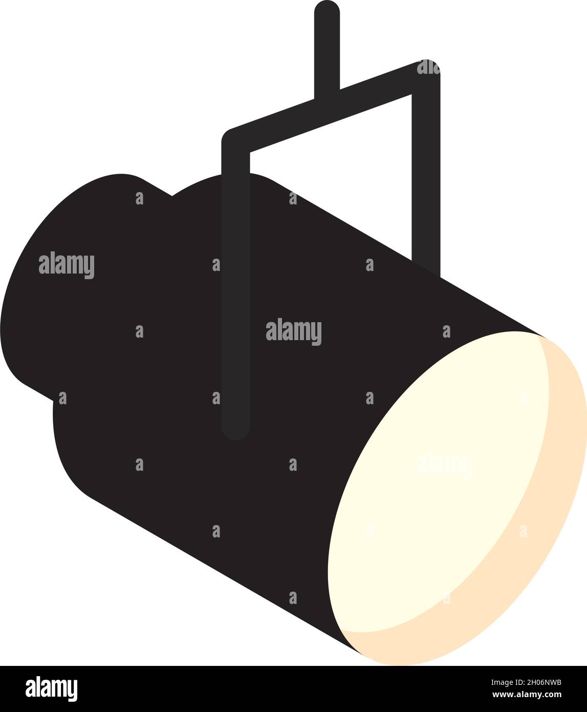 spotlight reflector icon Stock Vector Image & Art - Alamy