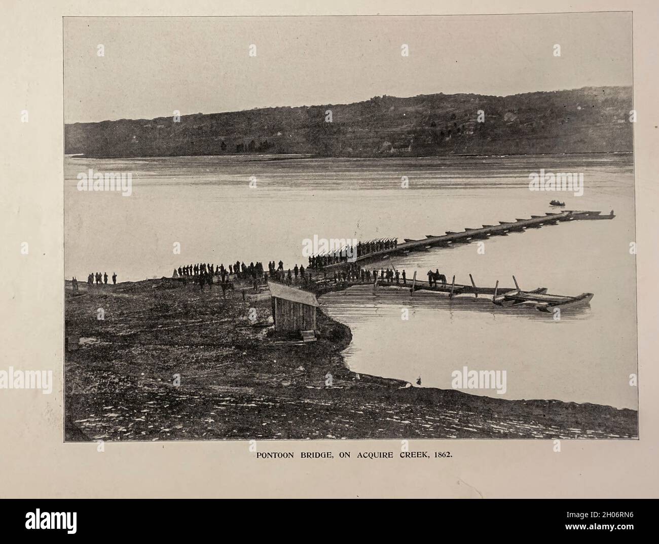 Pontoon bridge civil war hi-res stock photography and images - Alamy