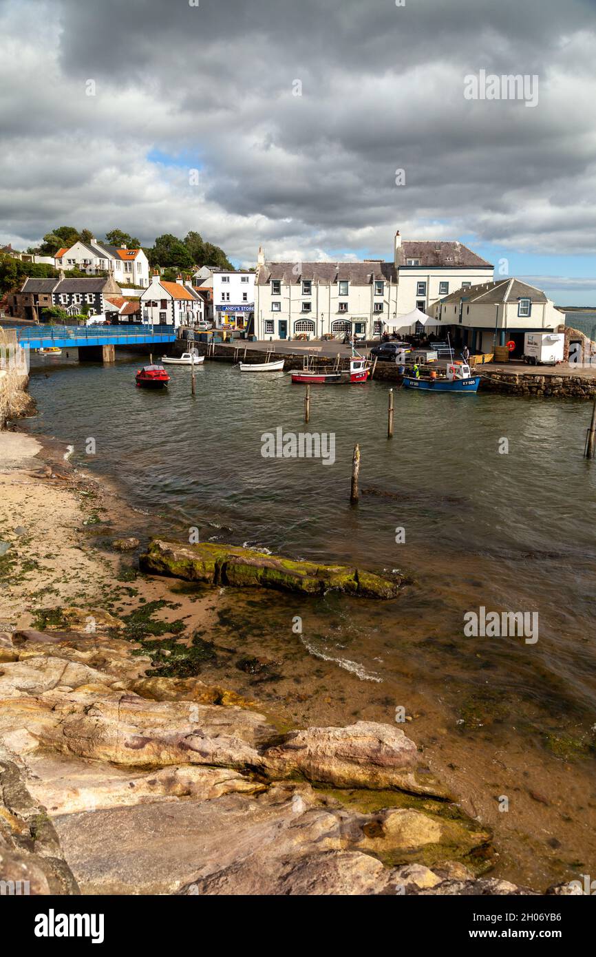 The harbour at Largo, Fife, Scotland Stock Photo - Alamy