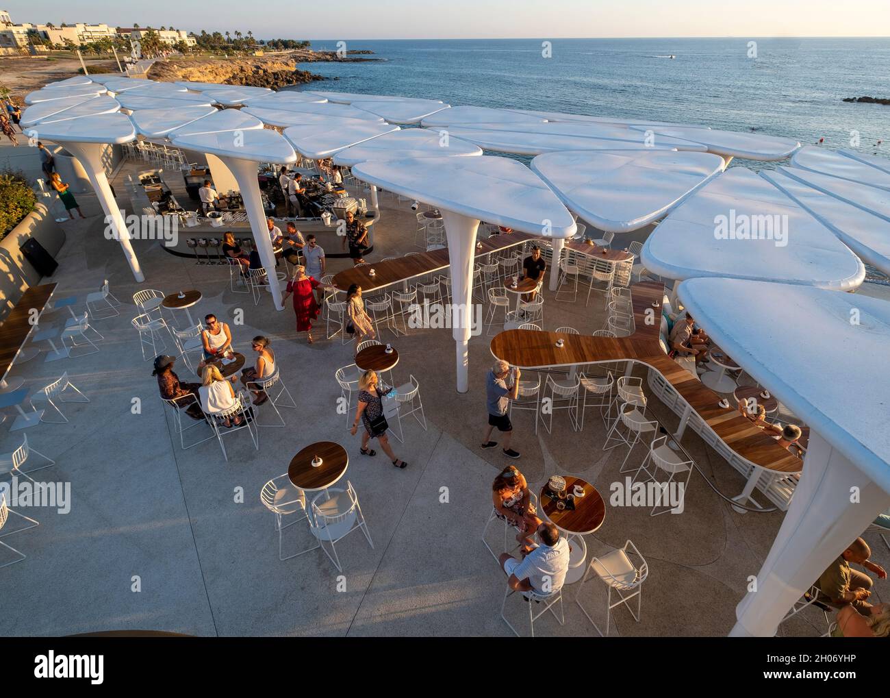 Sodap beach cafe paphos hi-res stock photography and images - Alamy
