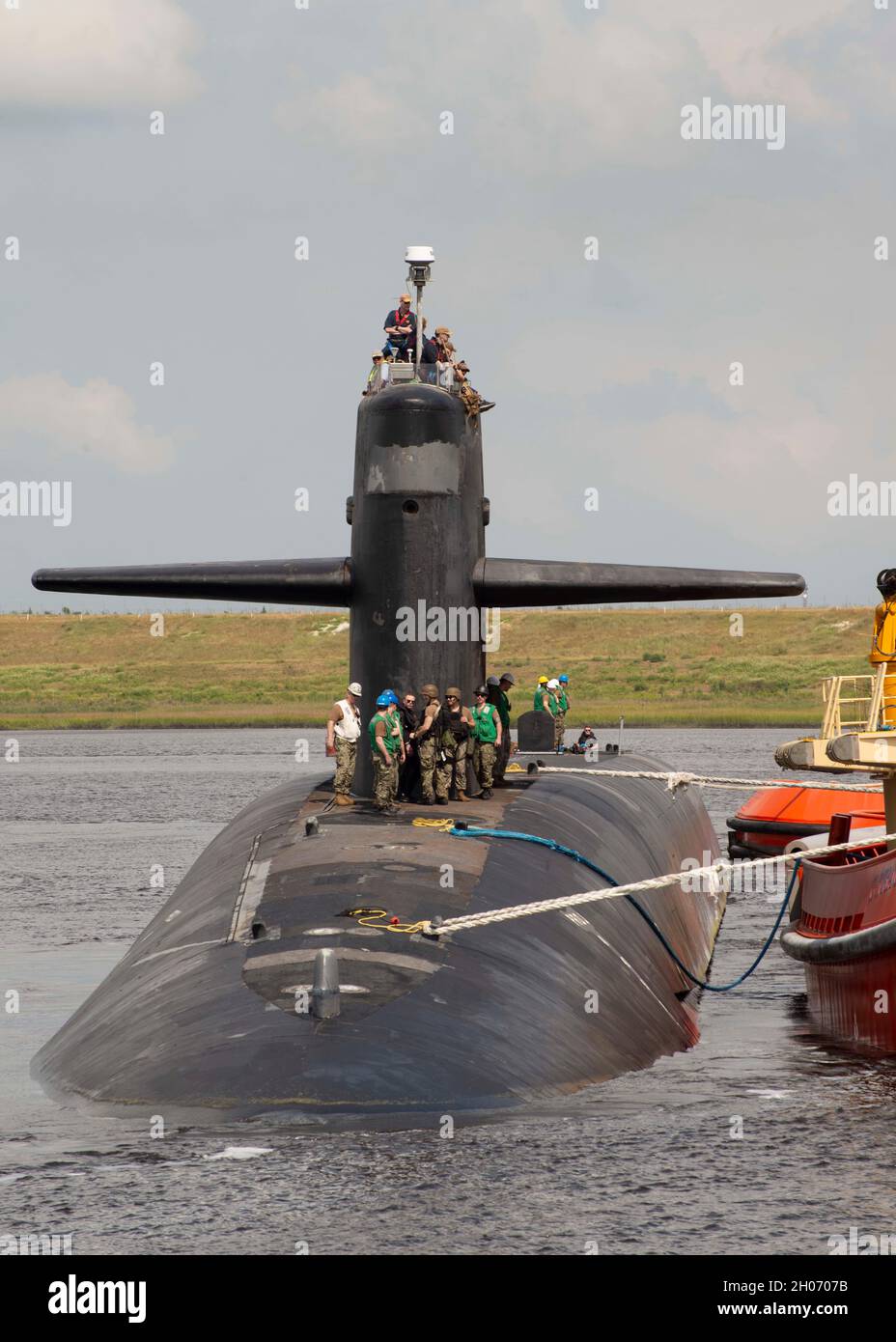 Kings Bay, United States. 01 October, 2021. The U.S. Navy nuclear-power ...