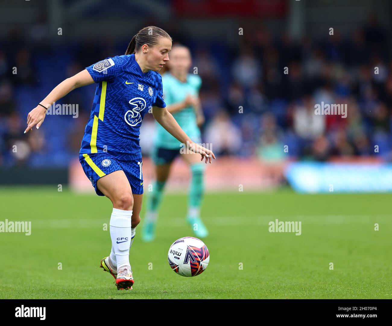 Kington Upon Thames, England, 10th October 2021. Fran Kirby of Chelsea ...