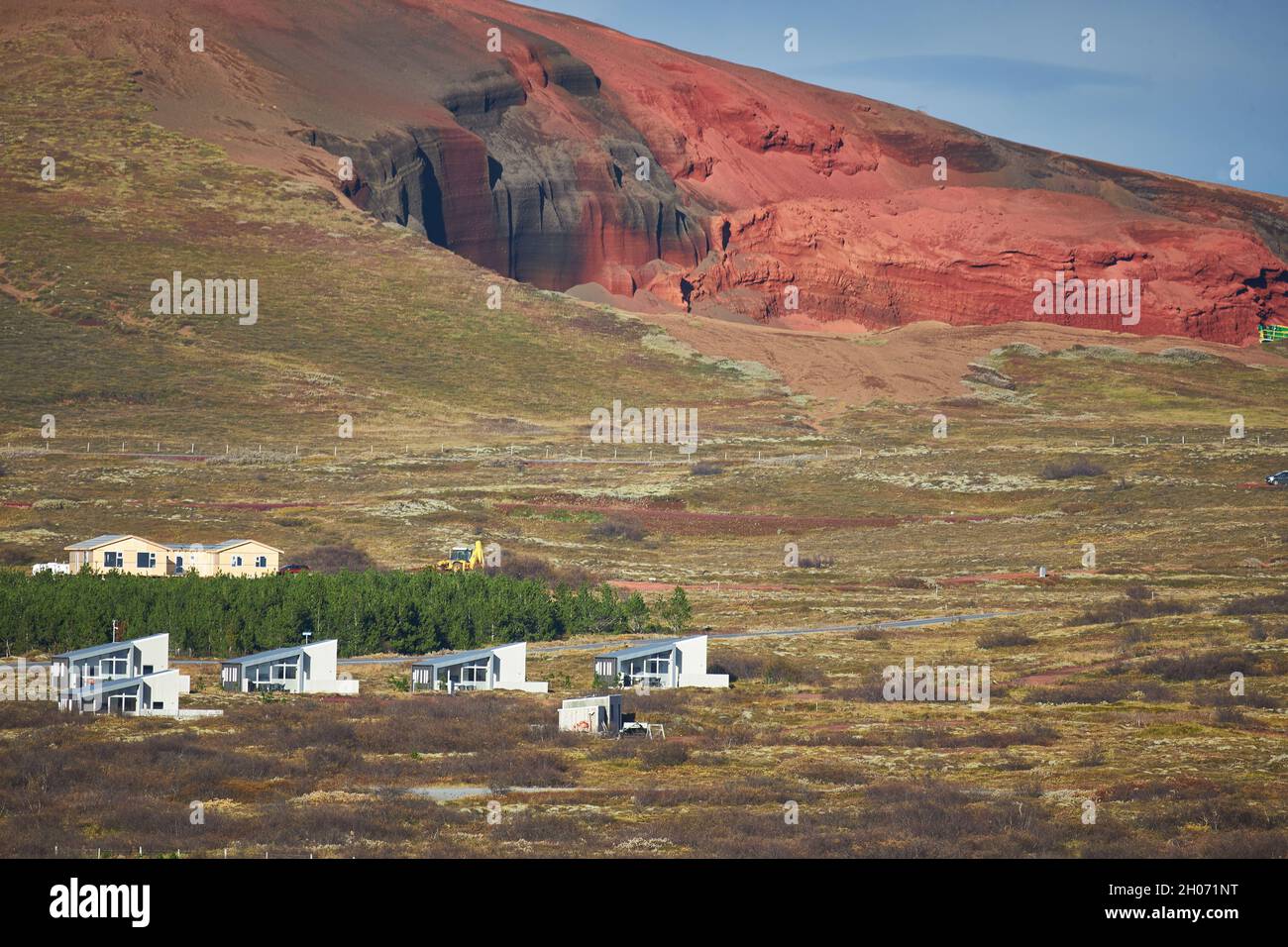 Icelandic pure nature with saturated landscape colors Stock Photo - Alamy
