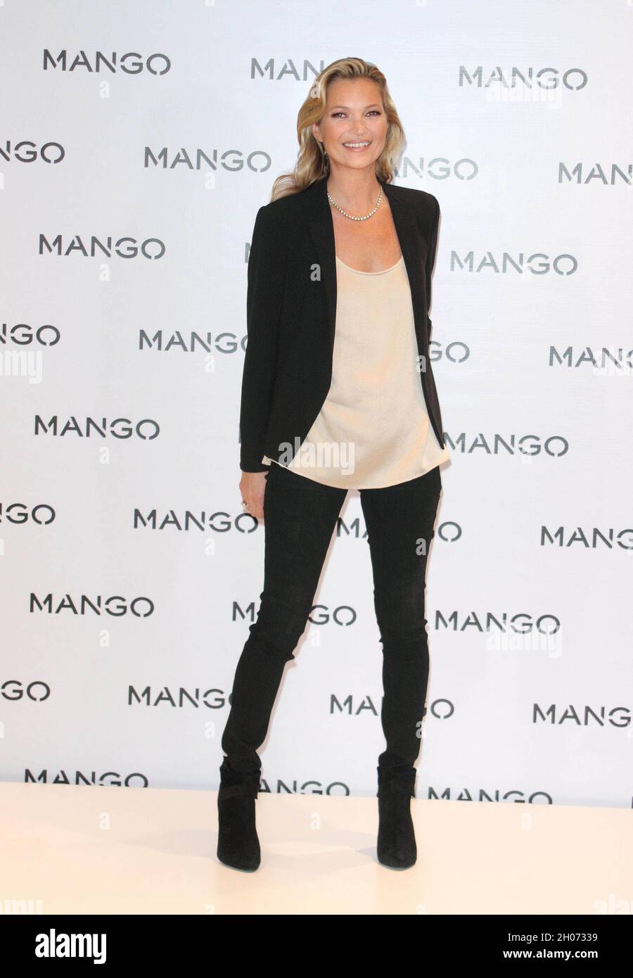 London, UK. Kate Moss is unveiled as the new face of fashion brand ...