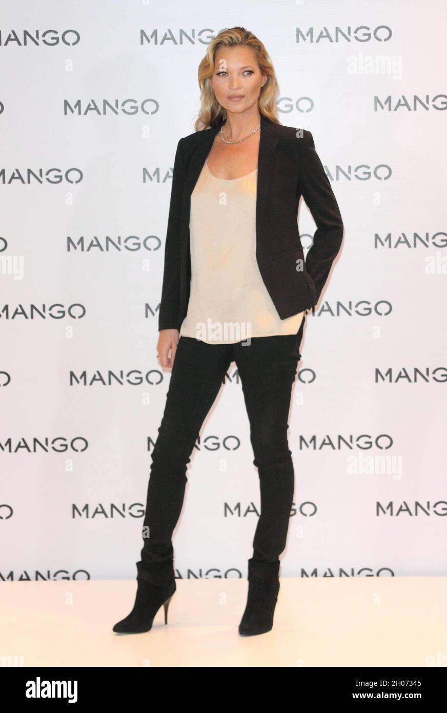 London, UK. Kate Moss is unveiled as the new face of fashion brand ...