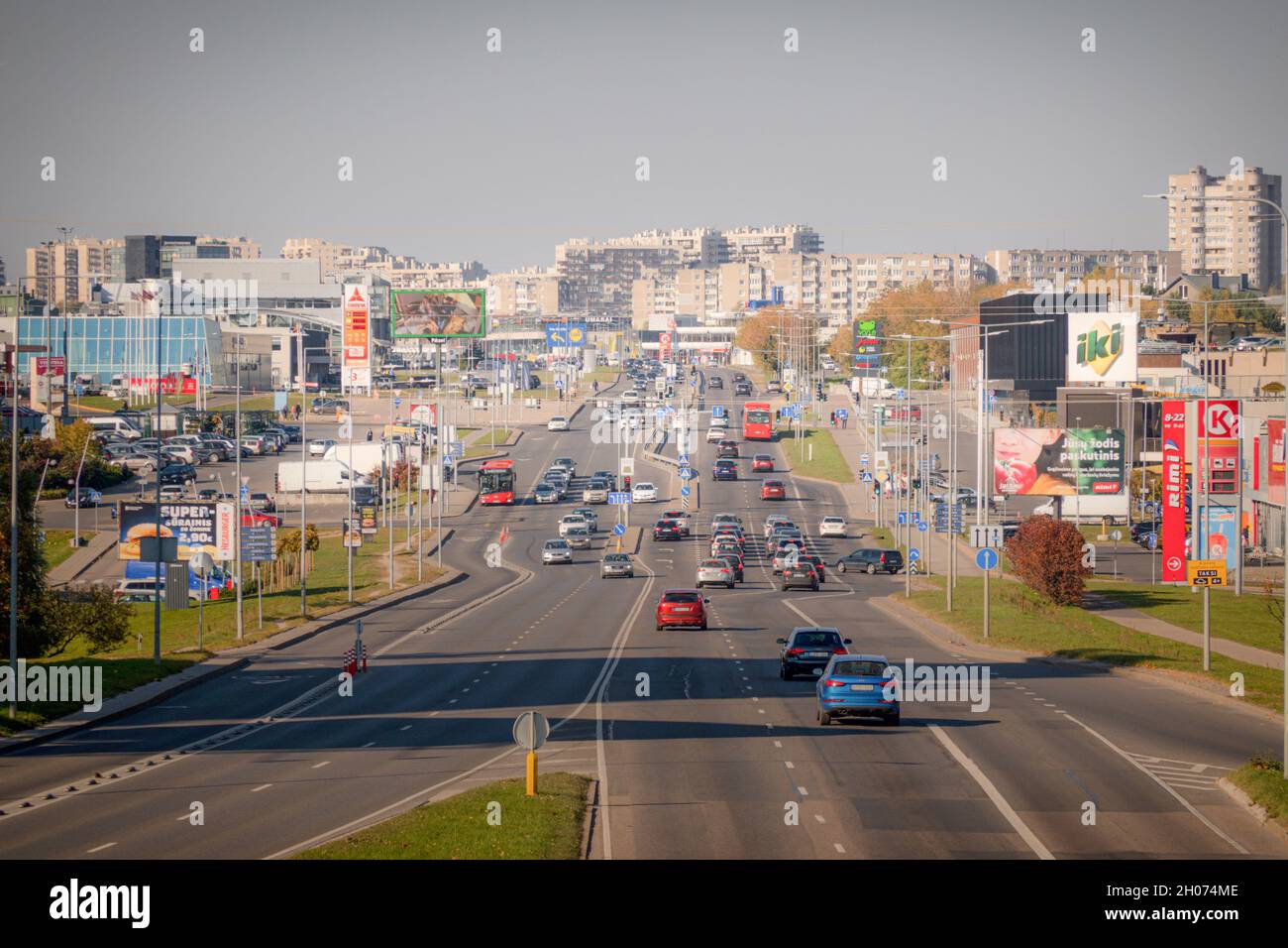 Ukmerges street hi-res stock photography and images - Alamy