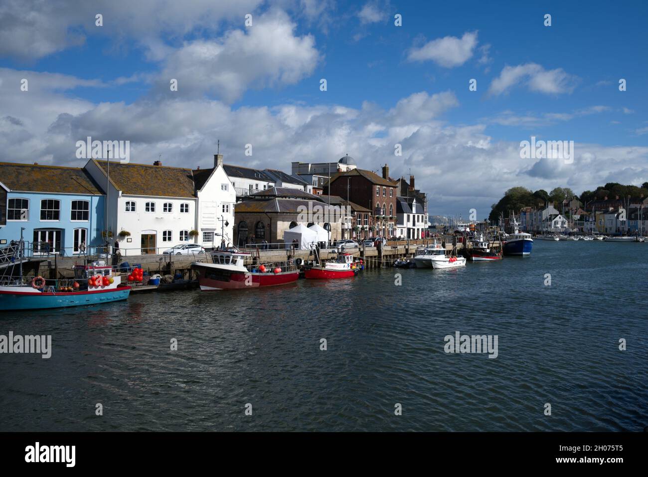 Custom house quay weymouth hi-res stock photography and images - Alamy