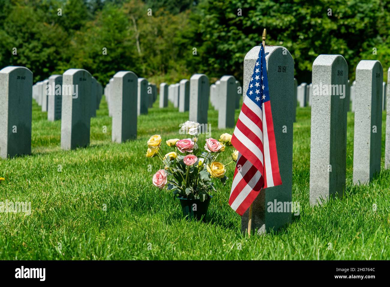 Tahoma national cemetery hi-res stock photography and images - Alamy