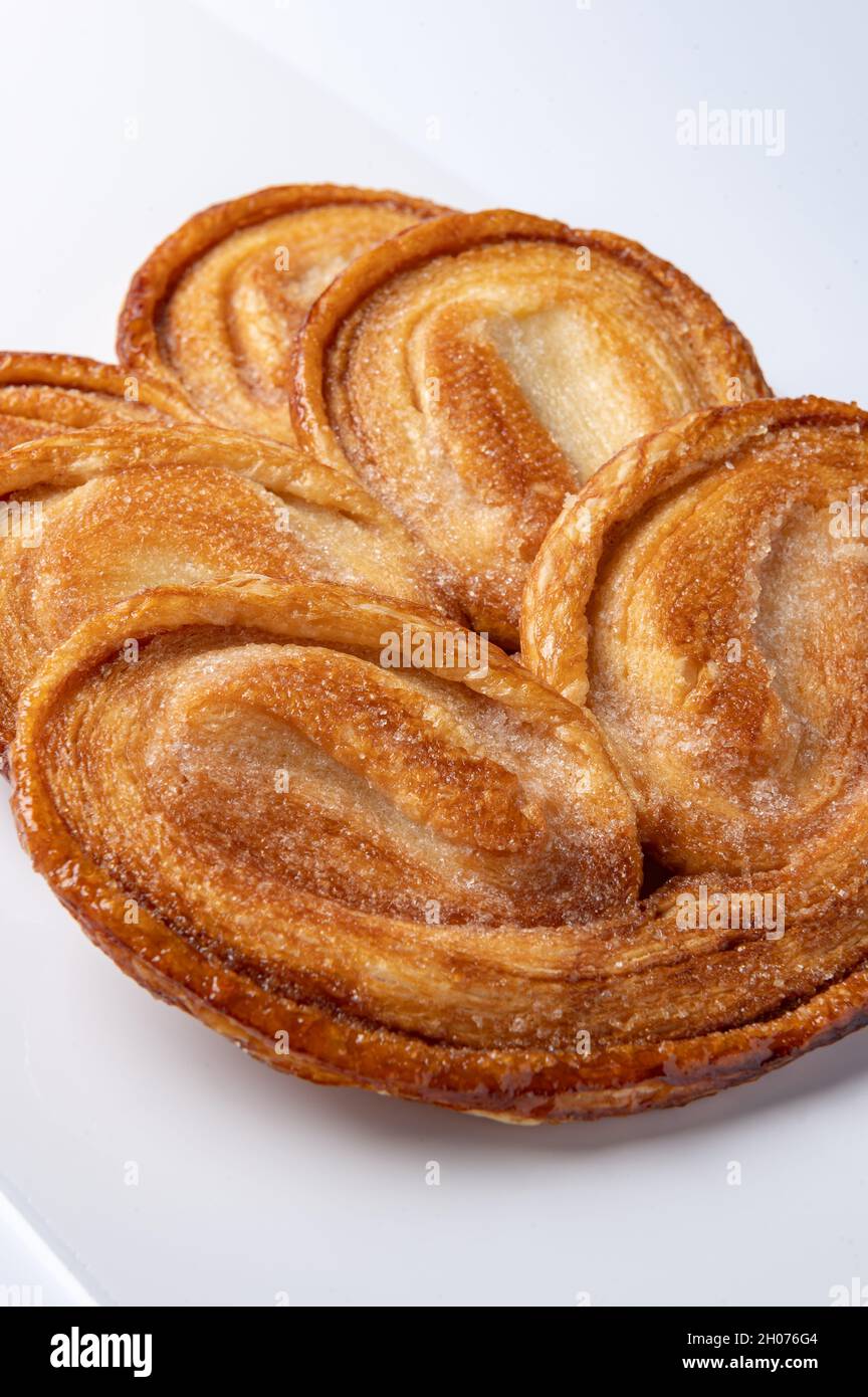 Puff pastry and butter palm trees Stock Photo - Alamy