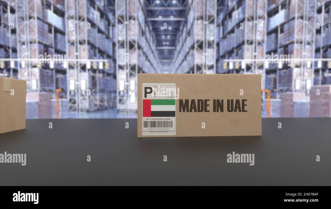 Made in uae packaging hi-res stock photography and images - Alamy