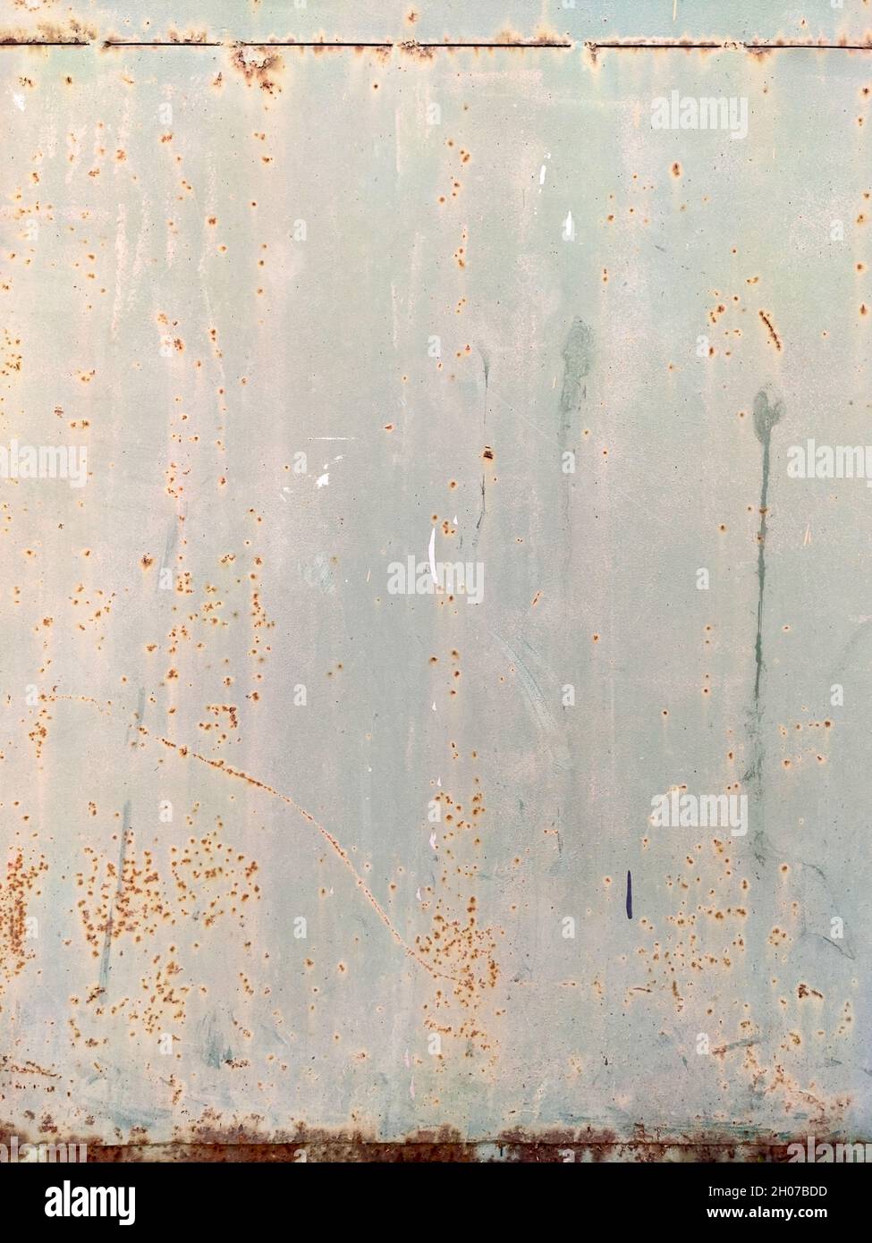 Corroded metal background. Rusted grey painted metal wall. Rusty metal ...