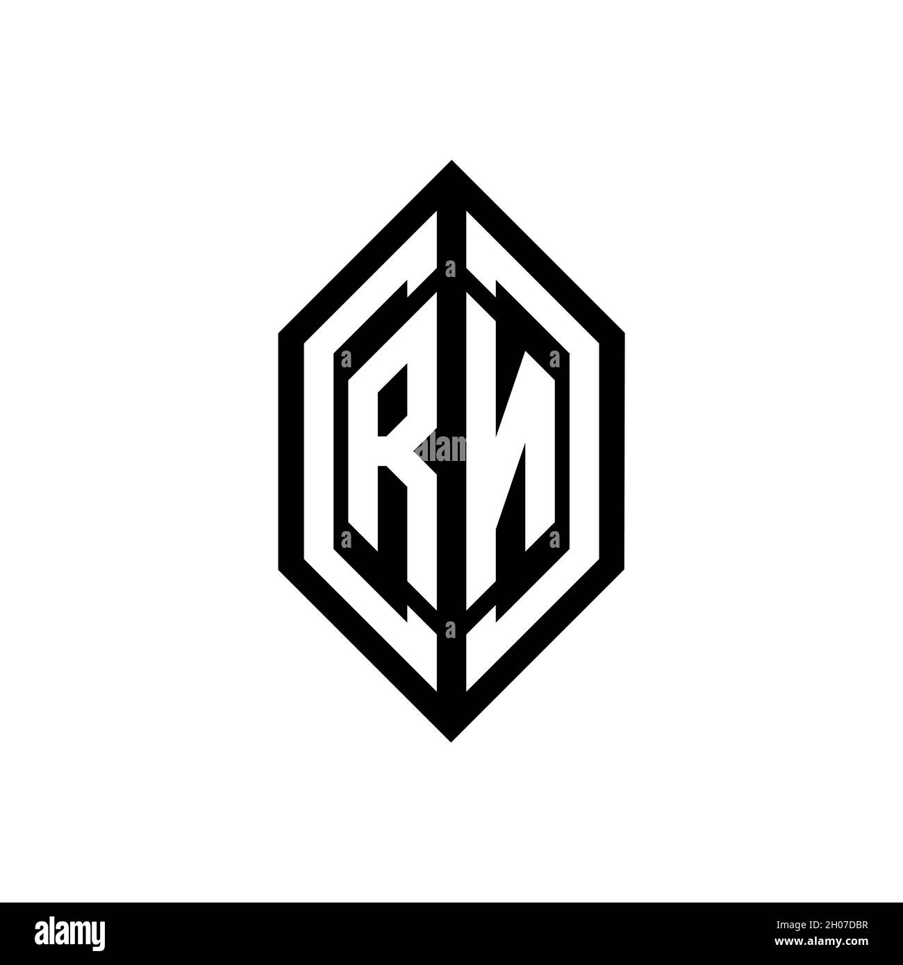 TG Monogram geometric shape style template. Monogram initial design vector on isolated ...