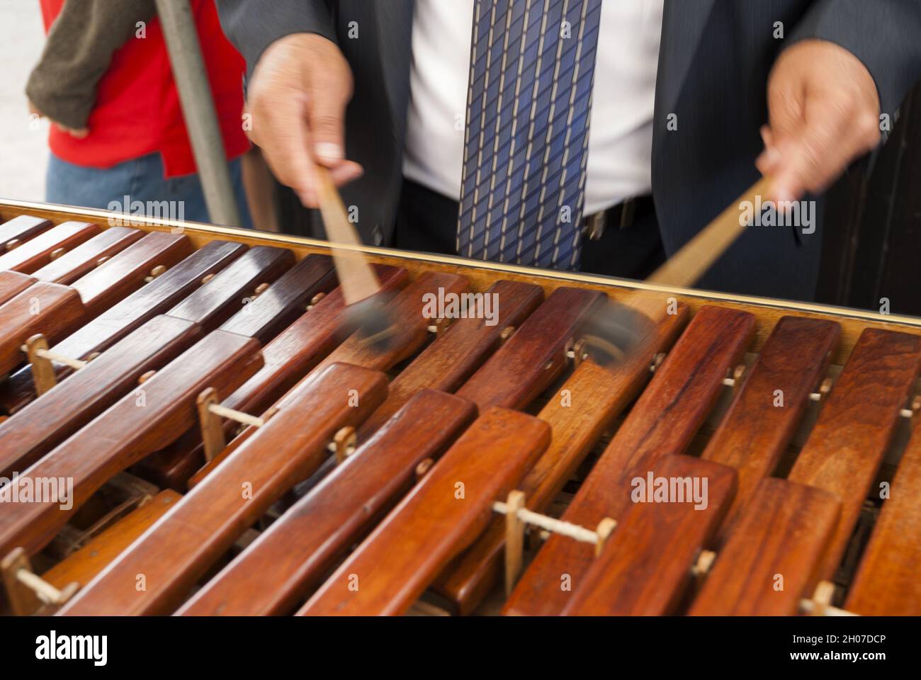 National instrument of Guatemala made with Hormigo wood the marimba ...