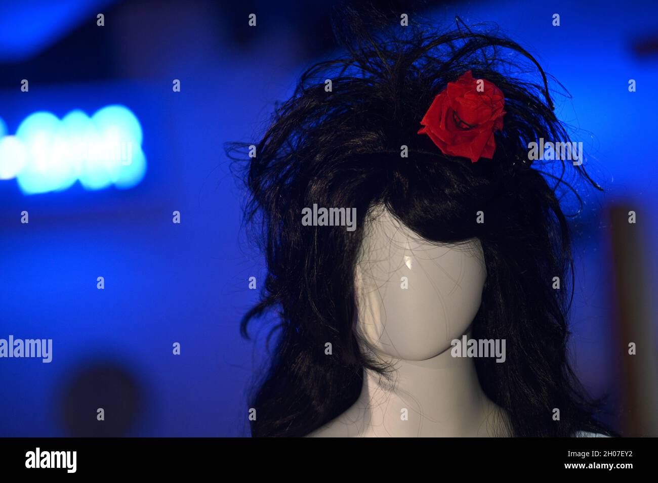 New York, USA. 11th Oct, 2021. Some of singer-songwriter Amy Winehouse ...