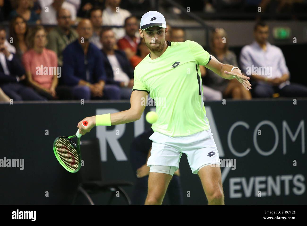 Benjamin Bonzi of France Finale during the Open de Rennes tournament on ...