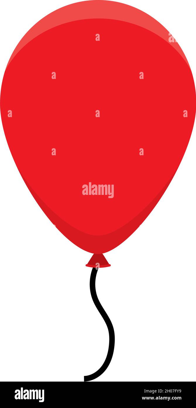 red balloon illustration Stock Vector Image & Art - Alamy
