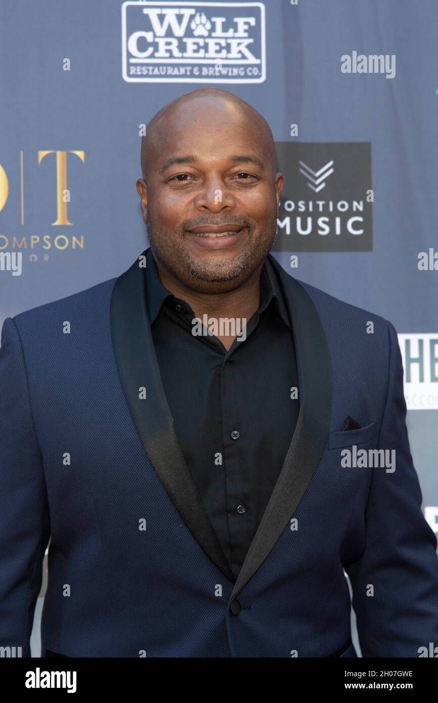 Frank McKinney attends Square Zero Films World Movie Premiere of SCRUM ...