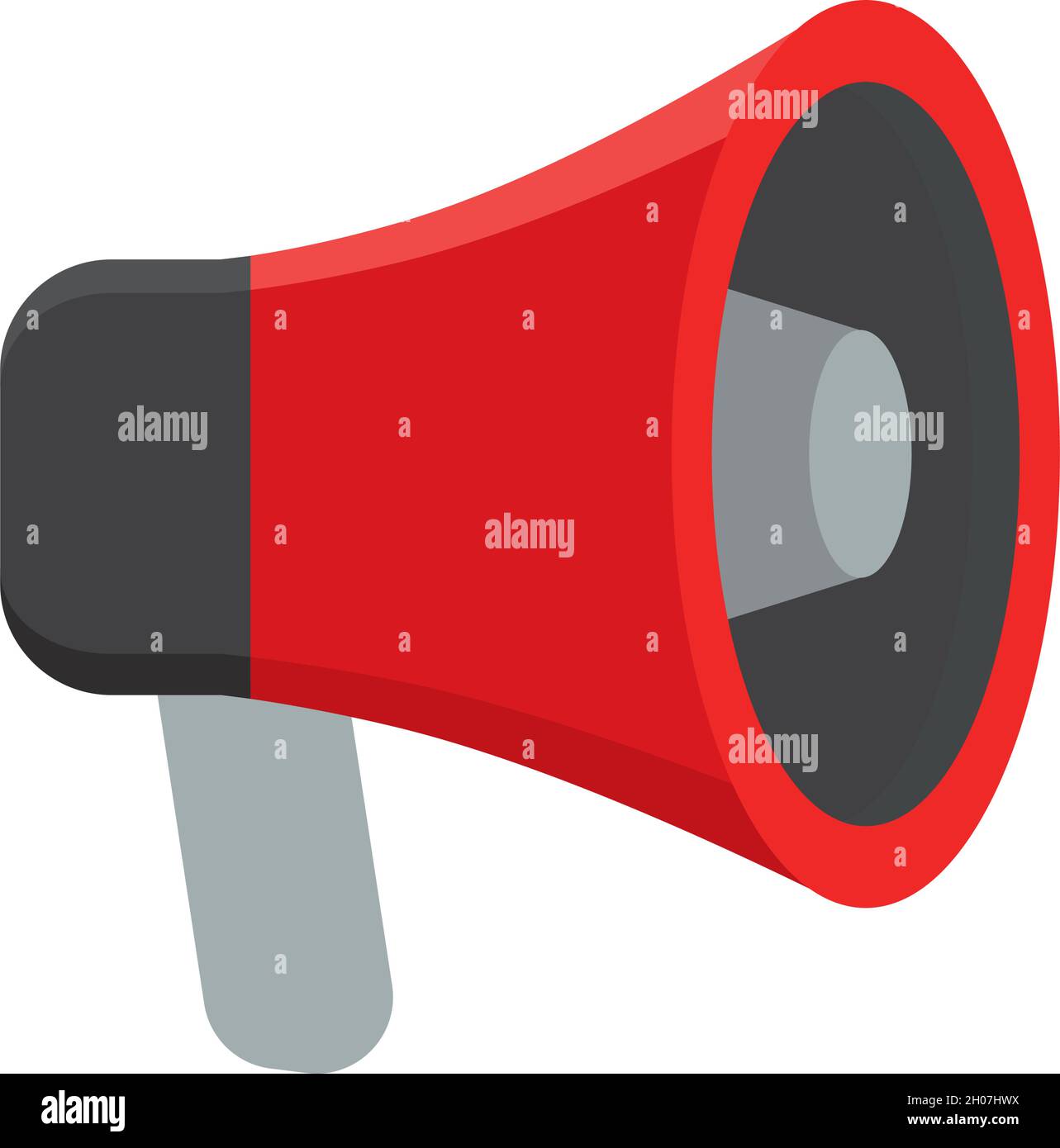 red megaphone illustration Stock Vector Image & Art - Alamy