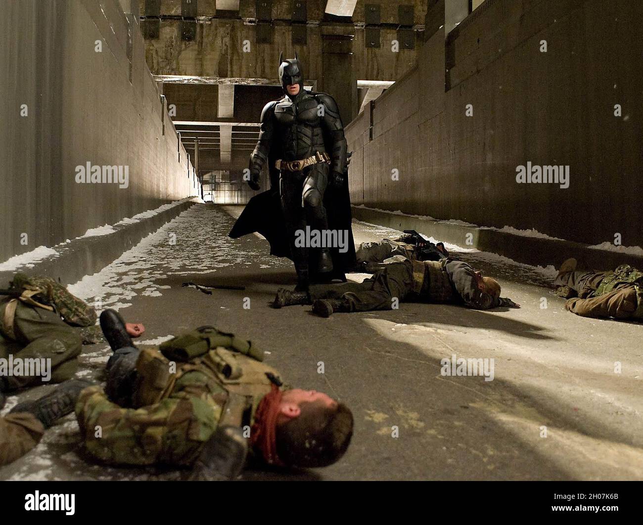 Los Angeles. CA. USA. Christian Bale as Batman in the ©Warner Bros ...