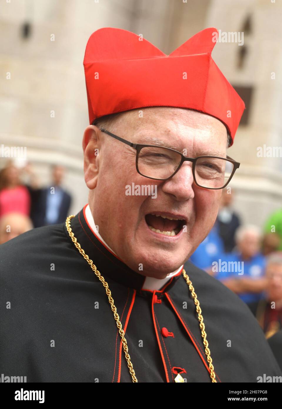New York, New York, USA. 11th Oct, 2021. Cardinal TIMOTHY DOLAN attends ...