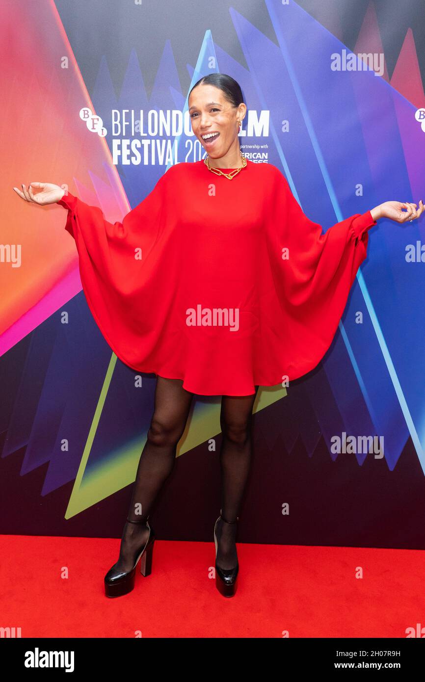 Vinette Robinson arriving for the UK premiere of 'Boiling Point', at ...