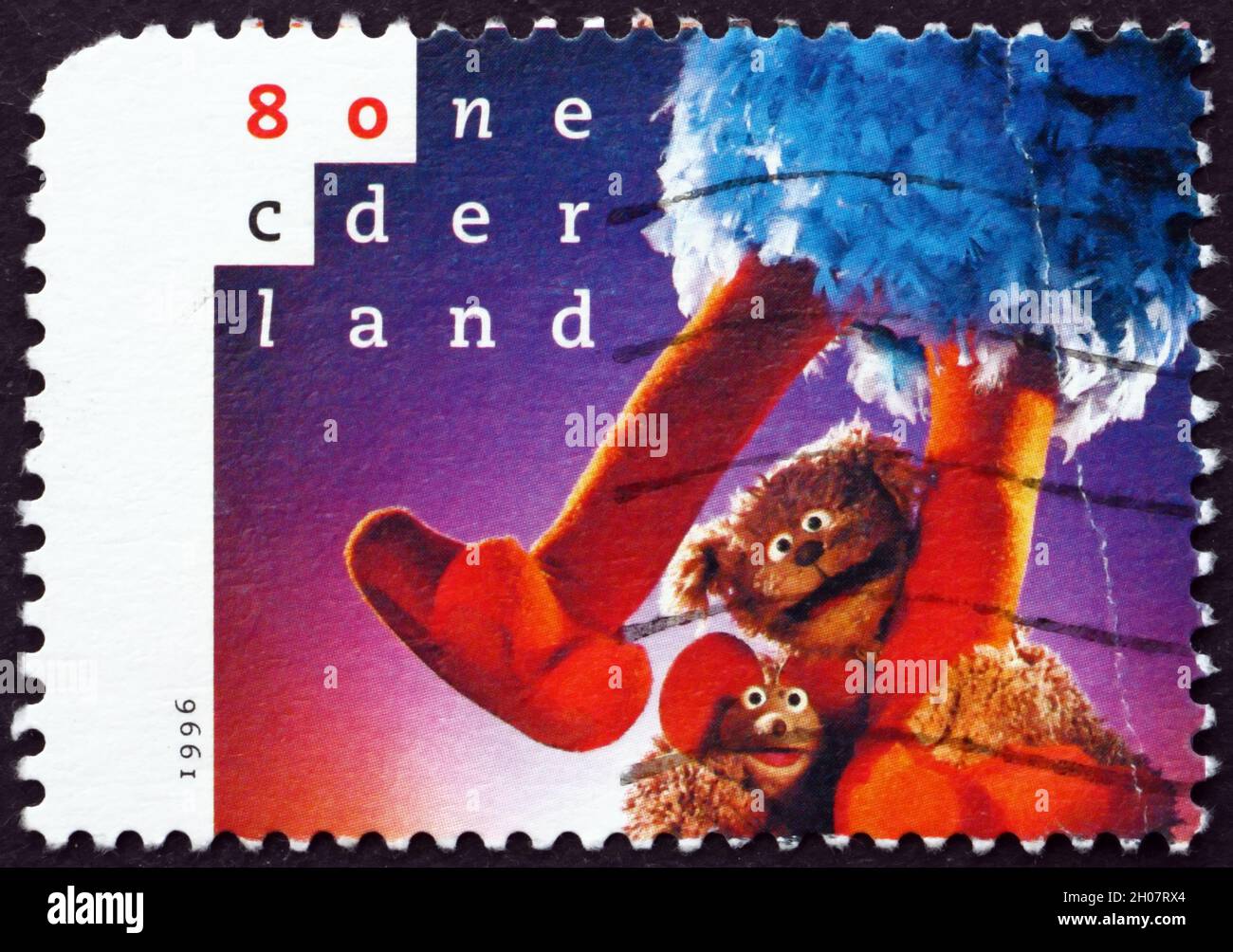 NETHERLANDS - CIRCA 1996: a stamp printed in Netherlands shows Pino ...