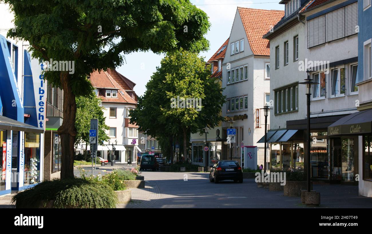 HILDESHEIM, GERMANY - Jul 27, 2008: A horizontal shot of Hildesheim ...