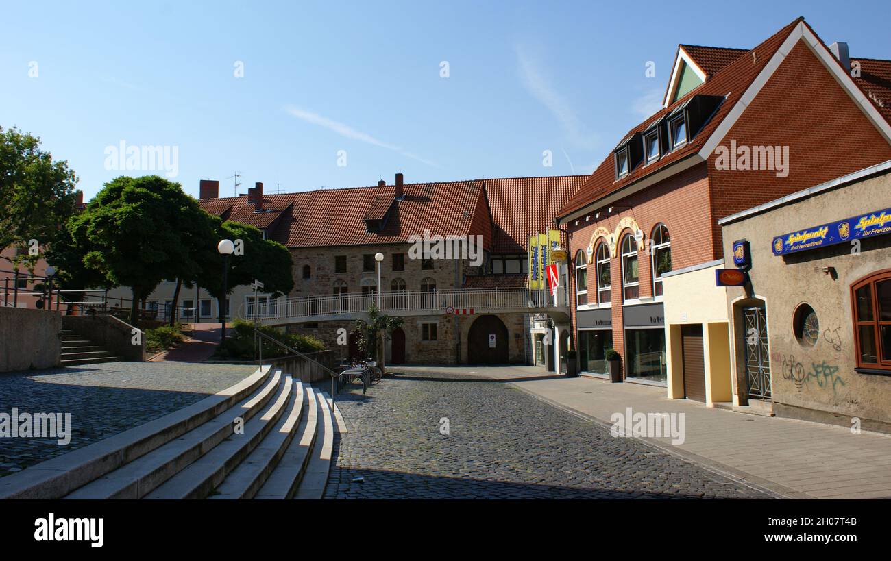 HILDESHEIM, GERMANY - Jul 27, 2008: A horizontal shot of Hildesheim ...
