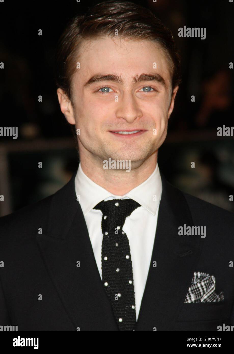 London. UK. Daniel Radcliffe at the World Premiere of Woman in Black at ...