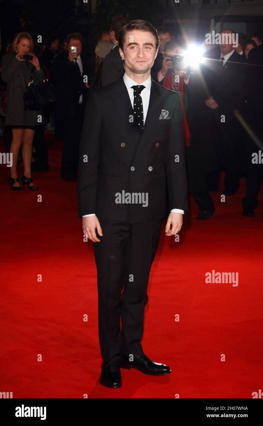 London. UK. Daniel Radcliffe at the World Premiere of Woman in Black at ...