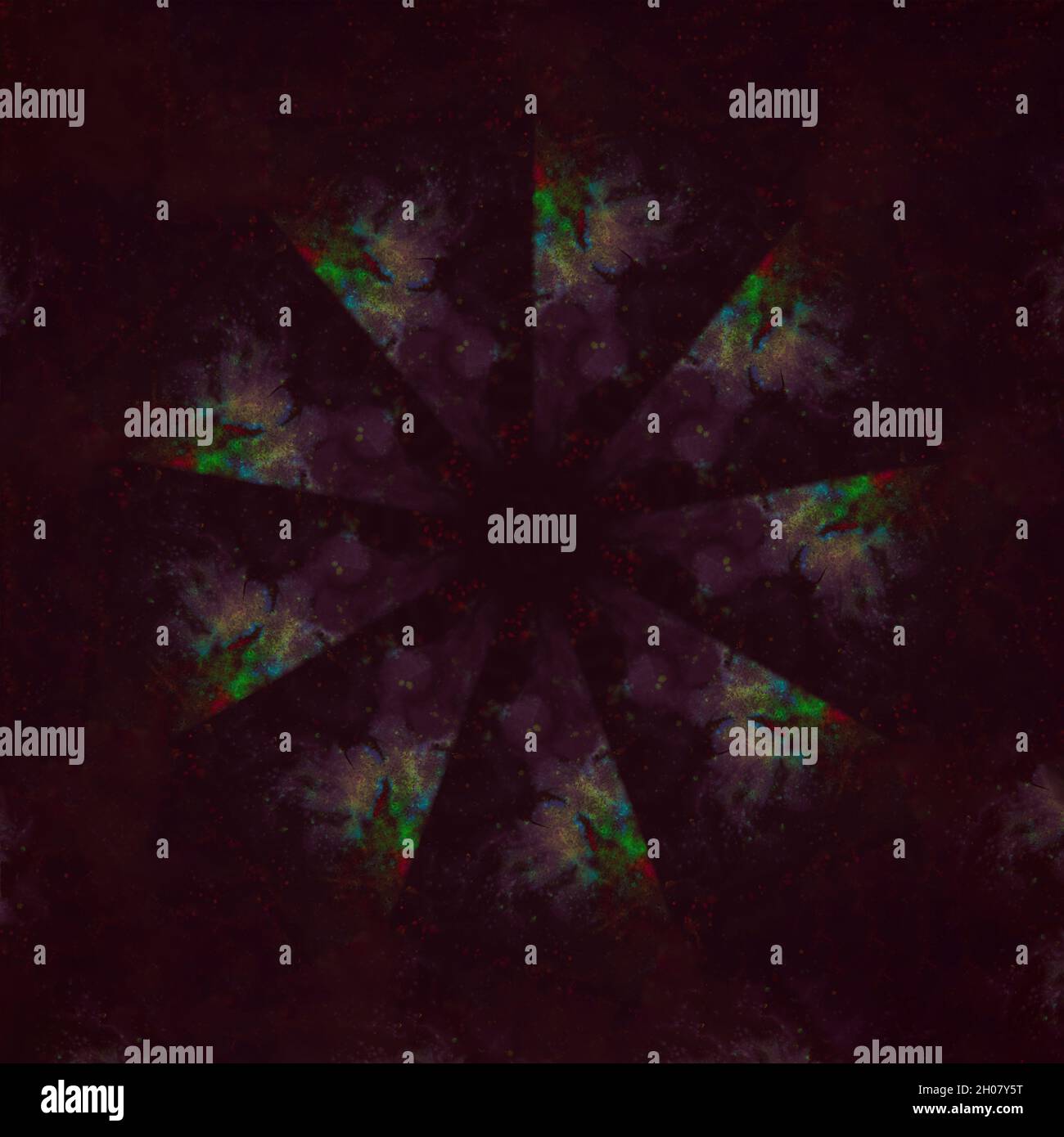 STP Screen Transfer Process - 0010 - Mist Bounds 3 Mandala Stock Photo ...
