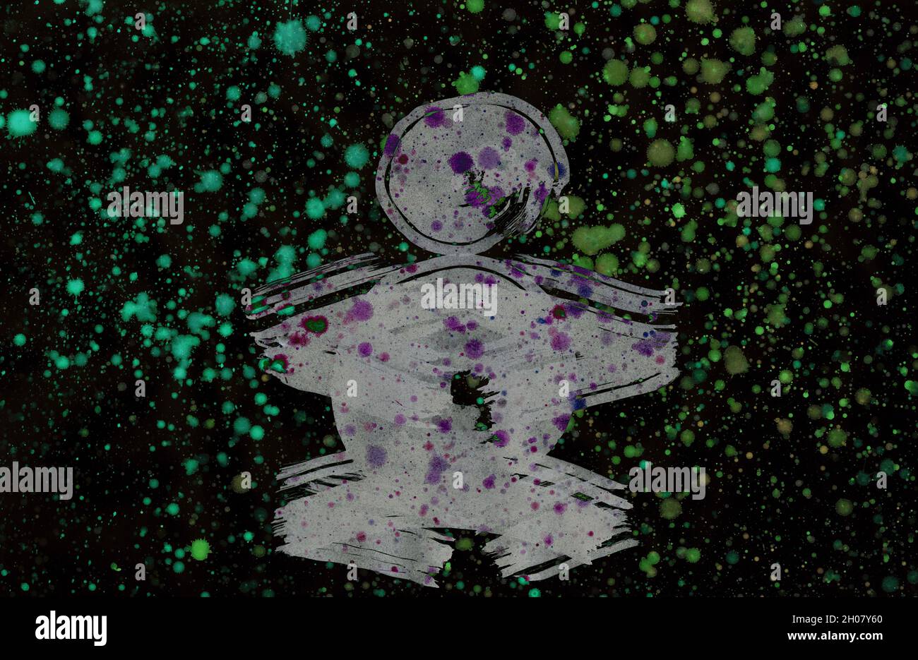 STP Screen Transfer Process - 0017 - Human Drums 2 Stock Photo - Alamy