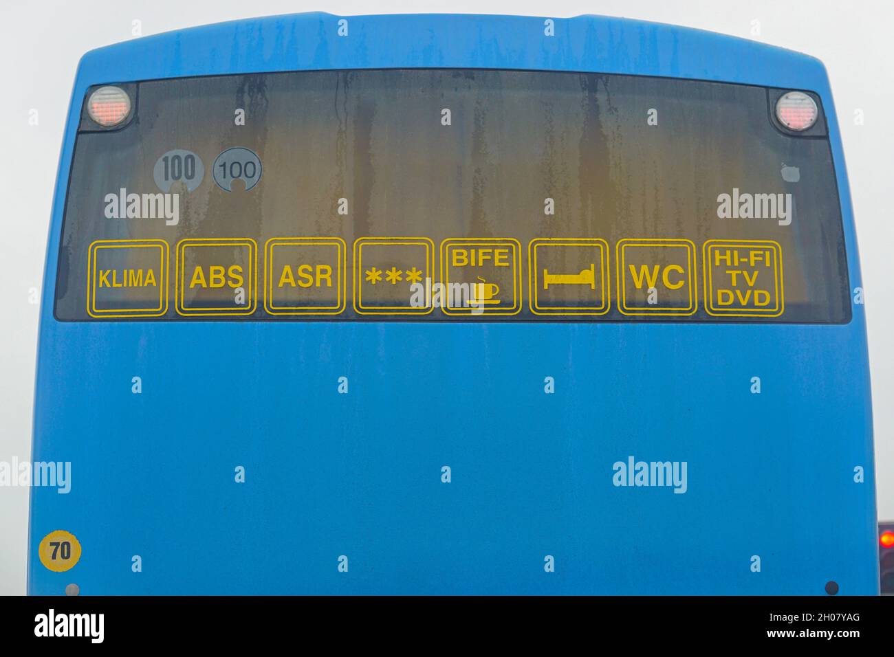 Rear window bus hi-res stock photography and images - Alamy