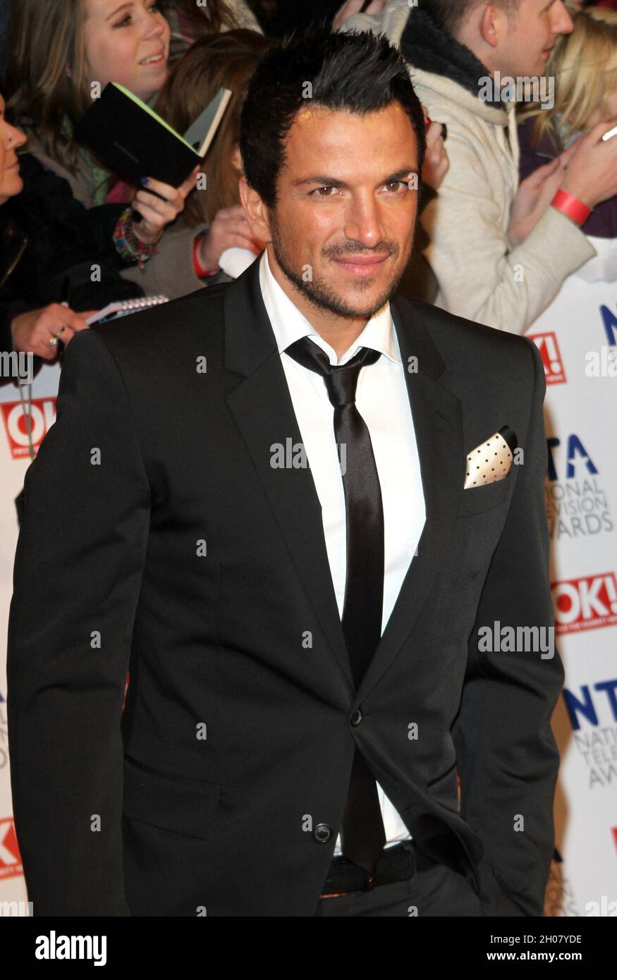 London. UK. Peter Andre at the red carpet arrivals for the National ...