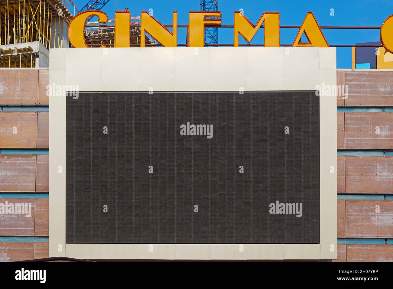 Film billboard display hi-res stock photography and images - Alamy