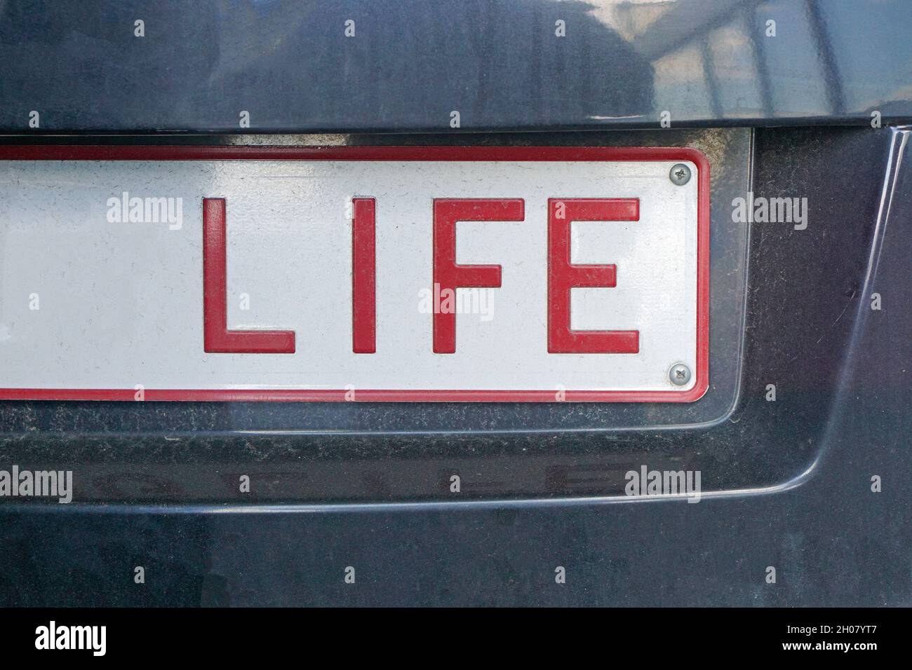 Car plate font hi-res stock photography and images - Alamy